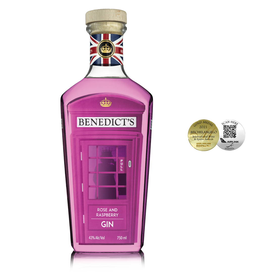 Benedict Rose and Raspberry Gin - Select Beverage Company